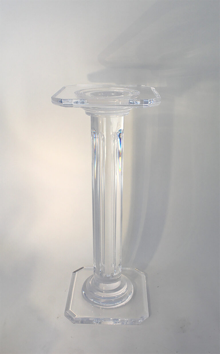 9b. Acrylic column ‘Acropoli’ – Cast Acrylic furnishings